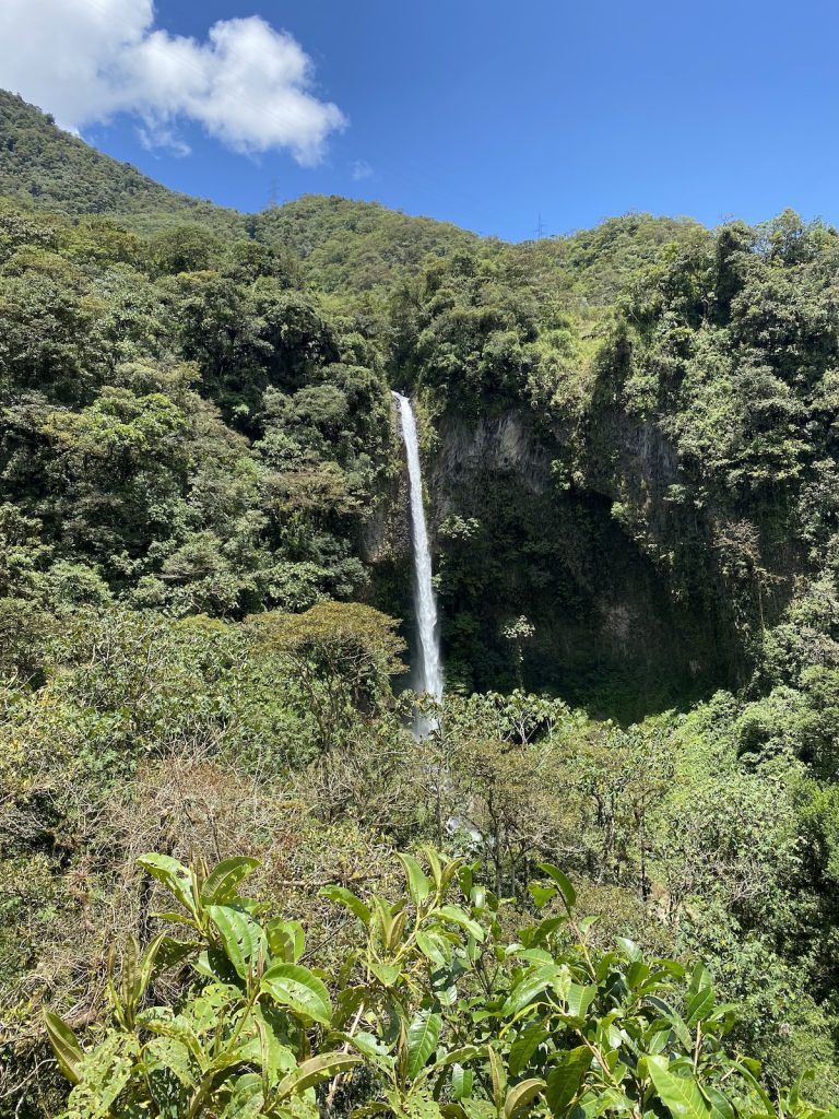Machay Waterfalls in Banos, Ecuador - My Trip To Ecuador